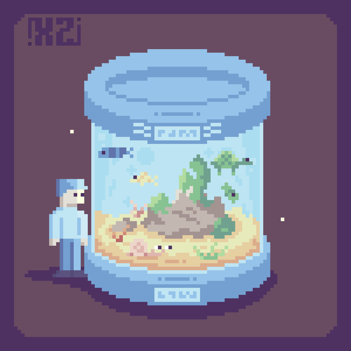 Fish Tank - Daily Art Challenge - Pixilart
