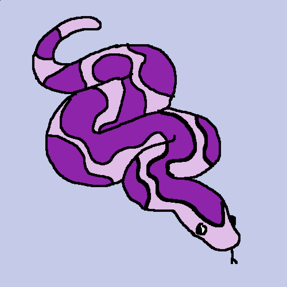 Pixilart - Snake base by Heartz4Zoeyyy
