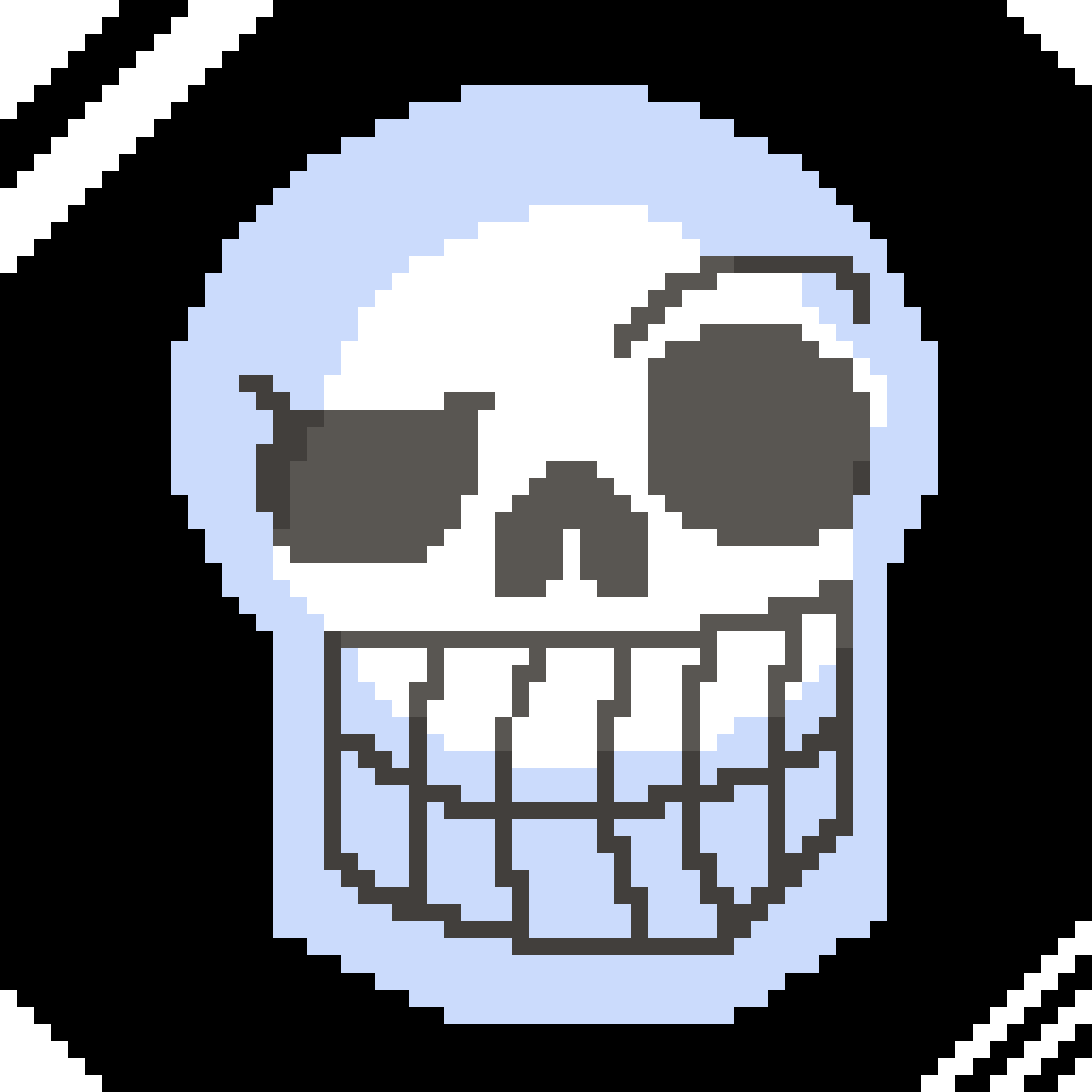 Pixilart - Sigma Skull by JohnShrekinson