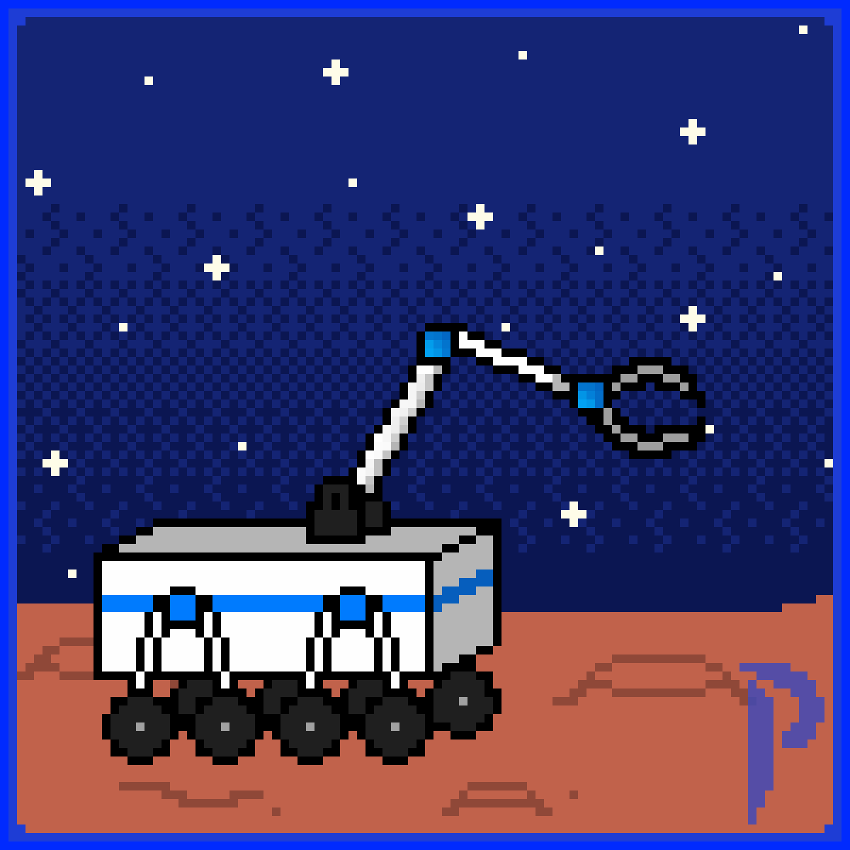 Pixilart - space rover by MMSplague