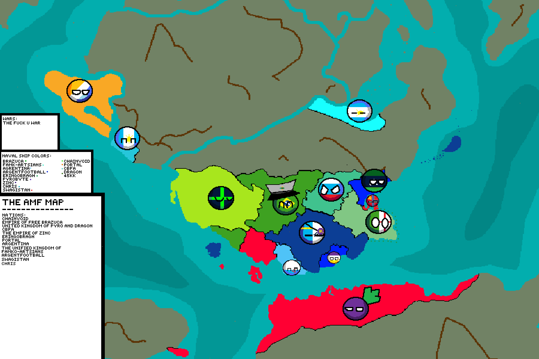 Pixilart - The AMF Map by FAMK