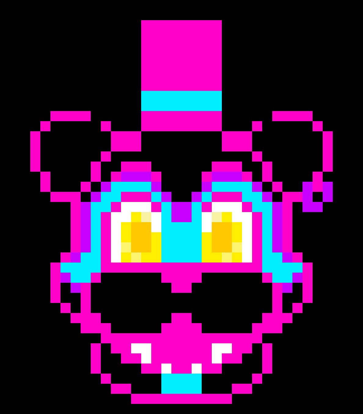 Pixilart - Inverted Glamrock Freddy by kim-chi-knight
