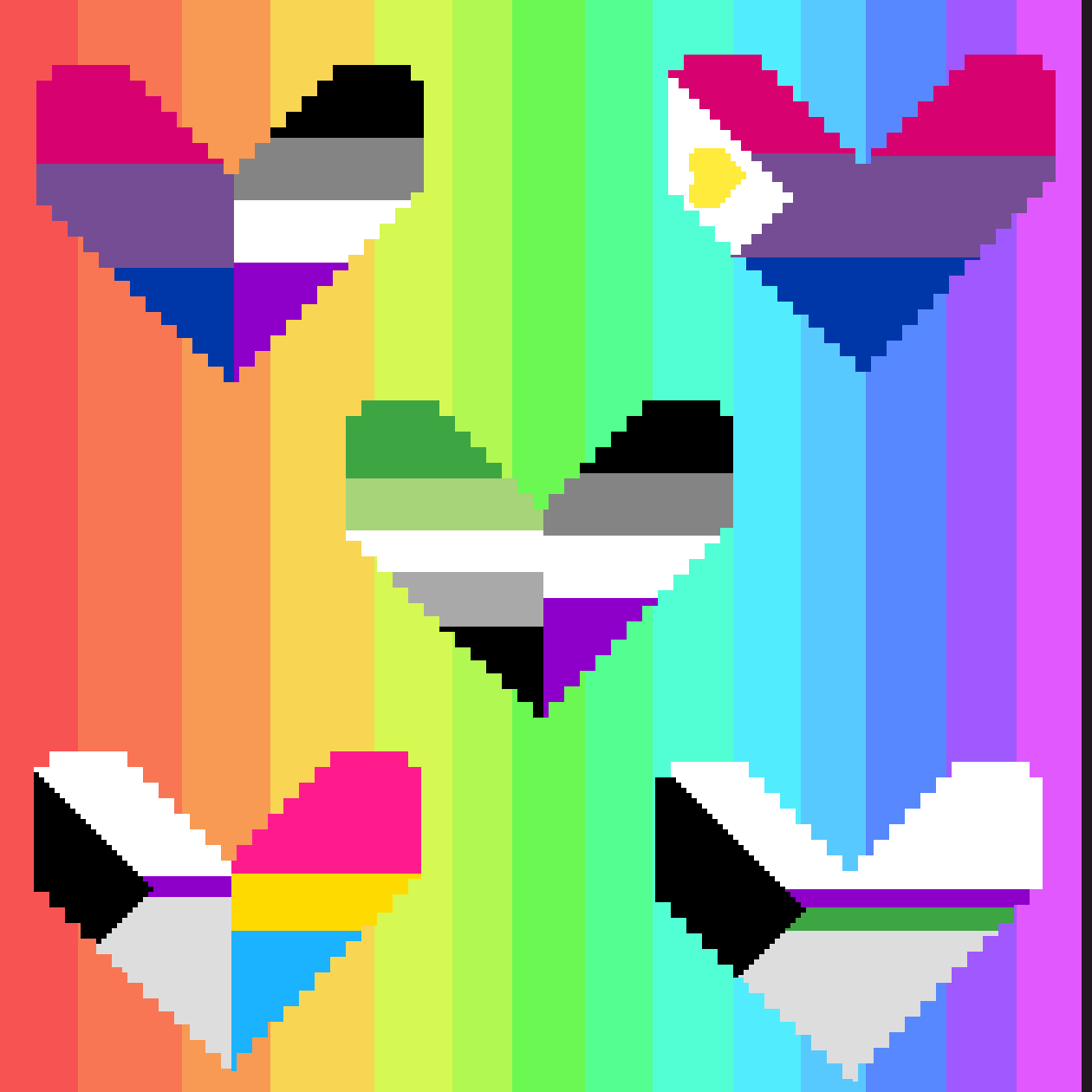 Pixilart - Flag Combinations by 4Rosen2