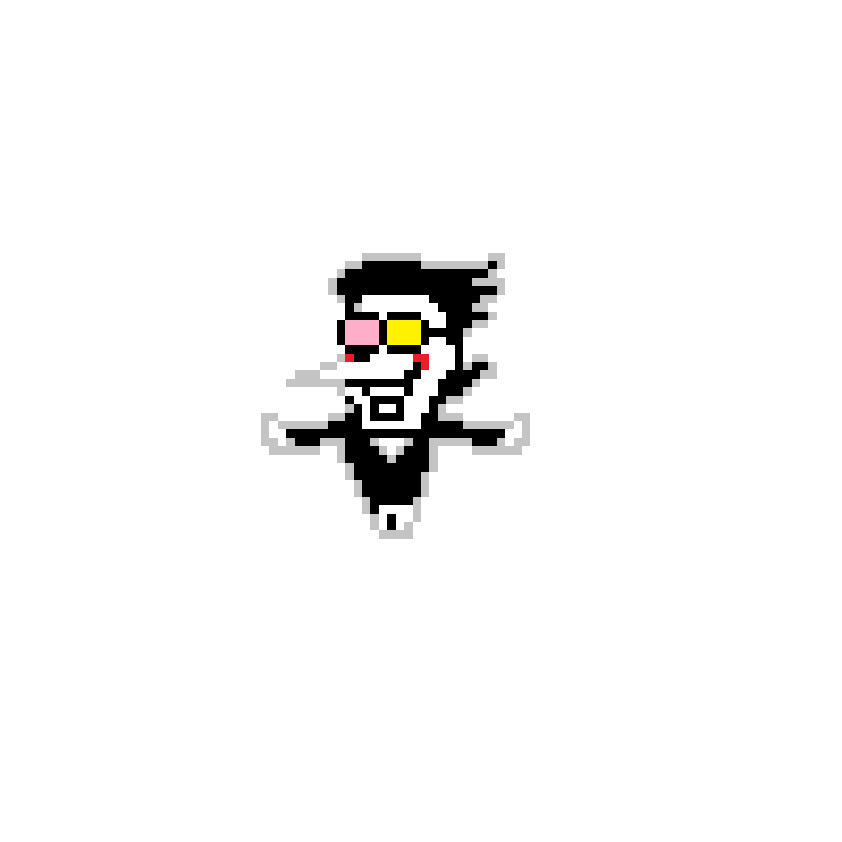 Pixilart - Spamton "Jetpack" attack?? by ManOfPipis1997
