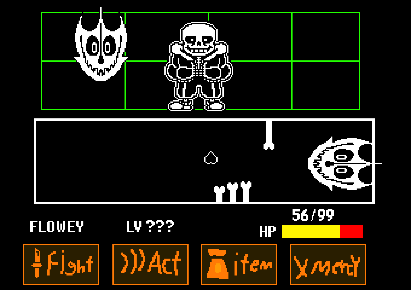 Pixilart - UNDERTALE CRACKED UP (past): SANS ENCOUTER I by Sanswich95