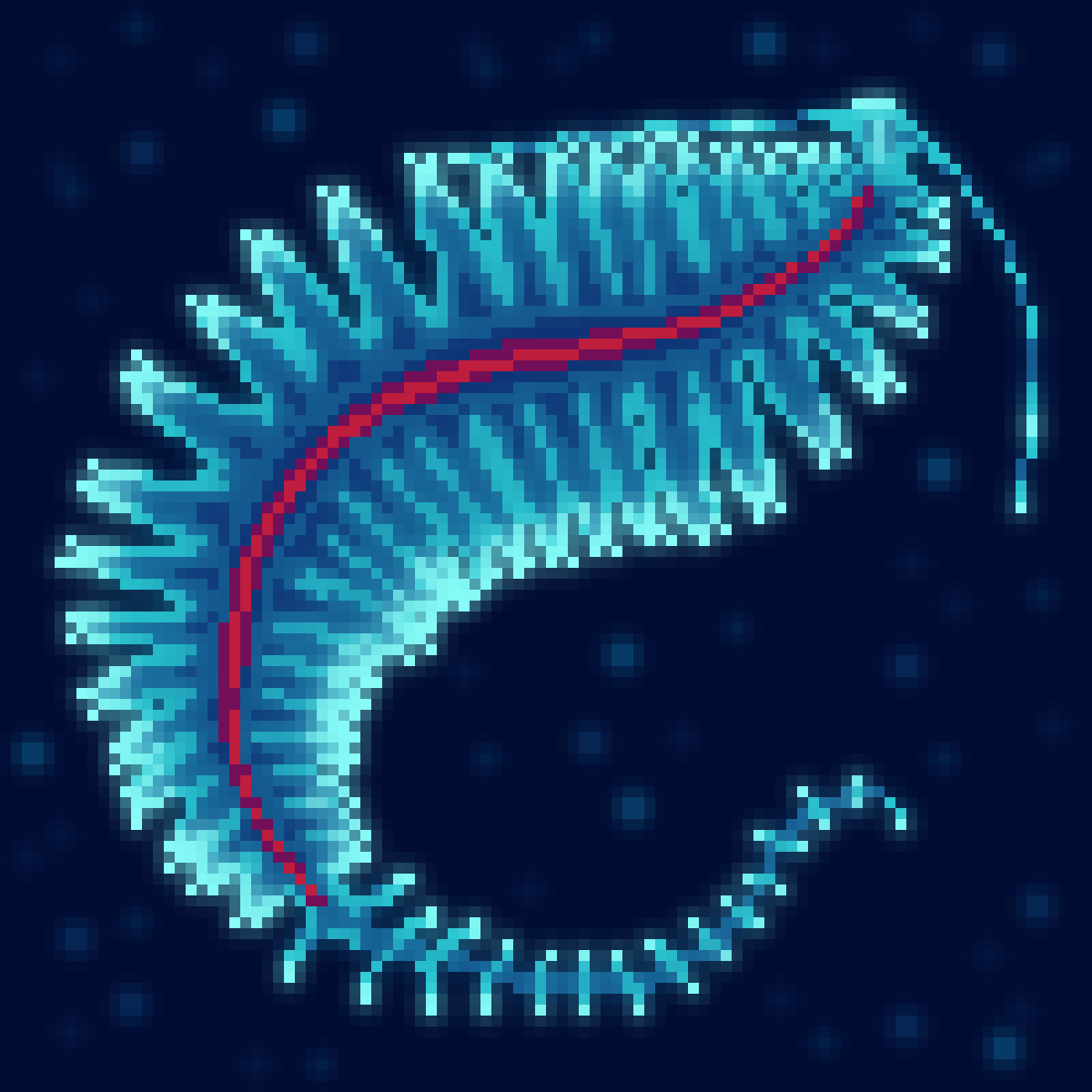 Pixilart - Gossamer Worm by UltraLuther