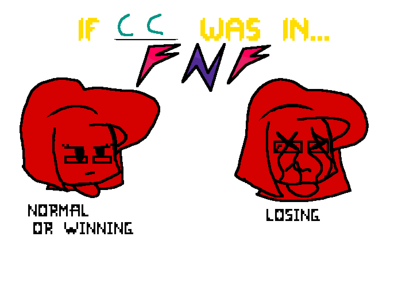 Pixilart - If I Was In FNF by Sukuna-Cat