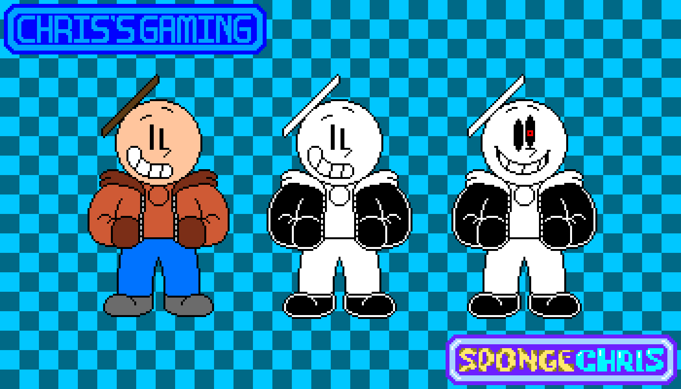 Pixilart - UnderToon Seb V2 Sprite by SpongeChris
