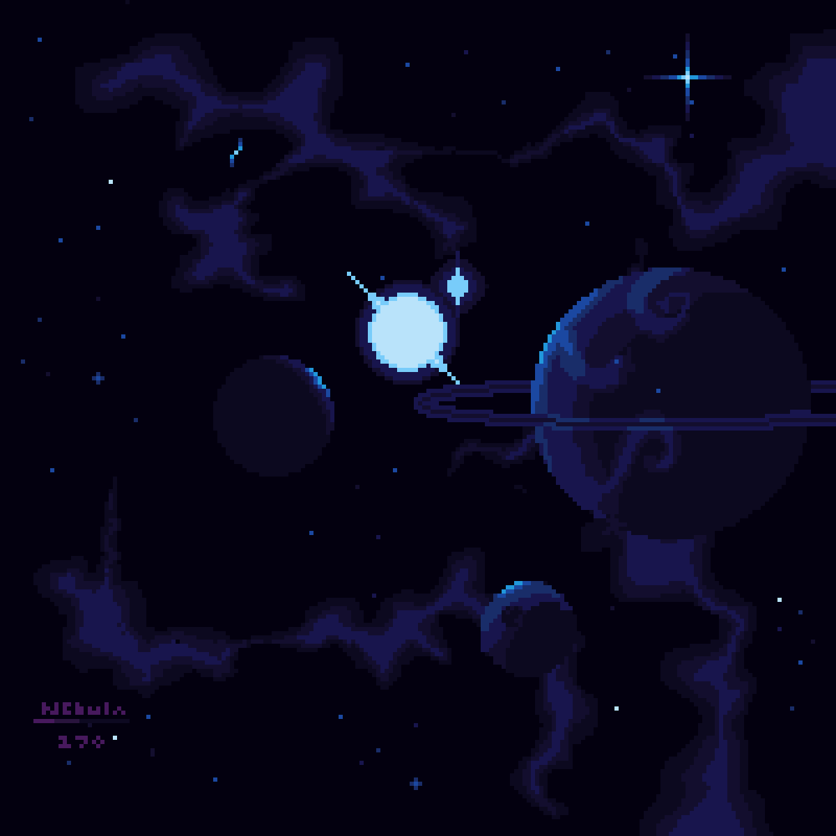 Pixilart - The Unexplored Vastness of Space (animated) by pixelartpro1234