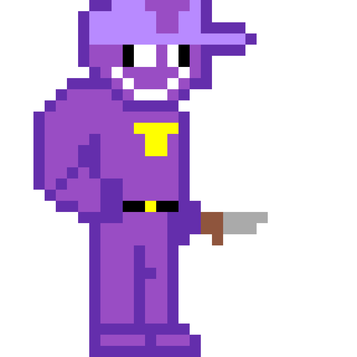 Pixilart - Purple Guy Is Back At It by Hov3r