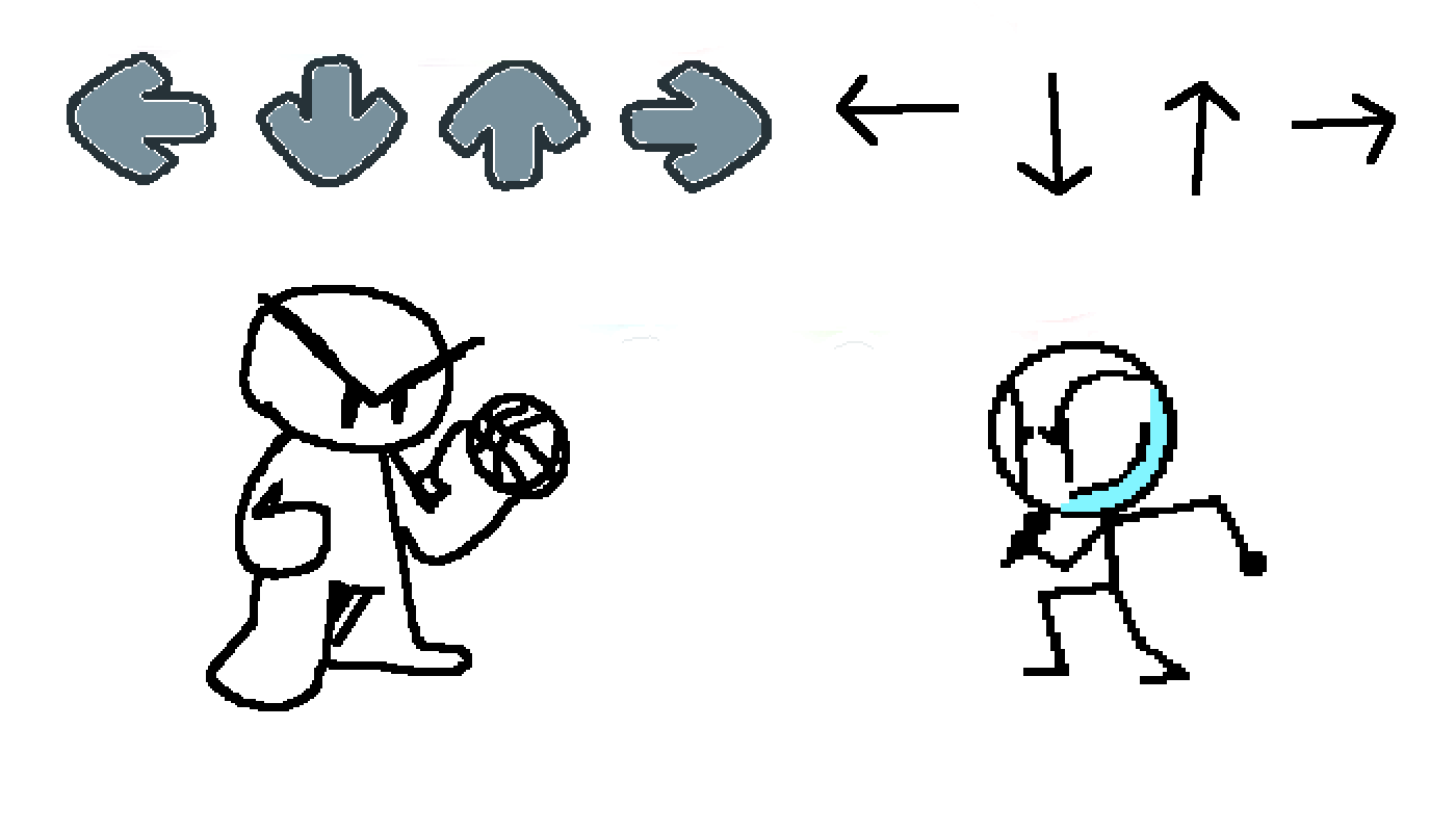 Pixilart - fnf base by CheyenneDaGamer