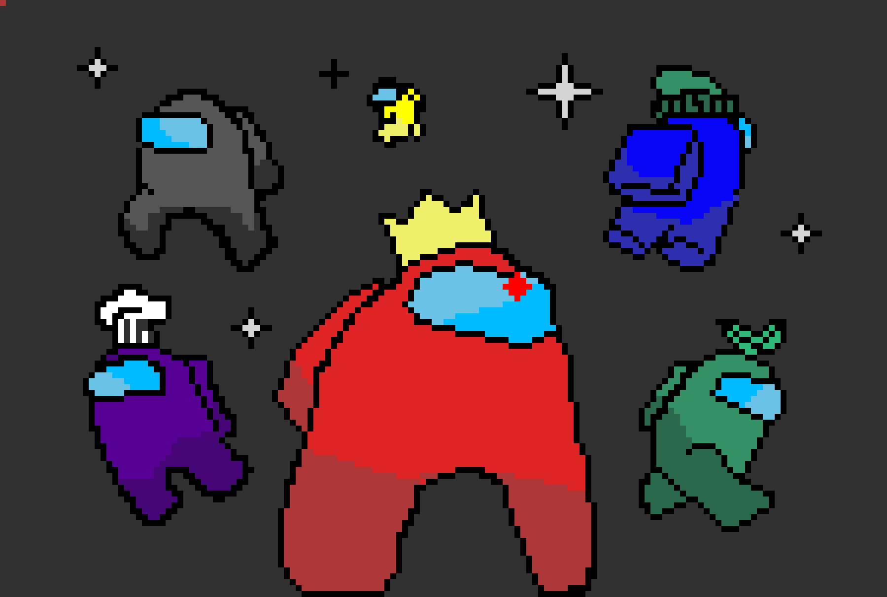 Pixilart - Among Us by Firepixels