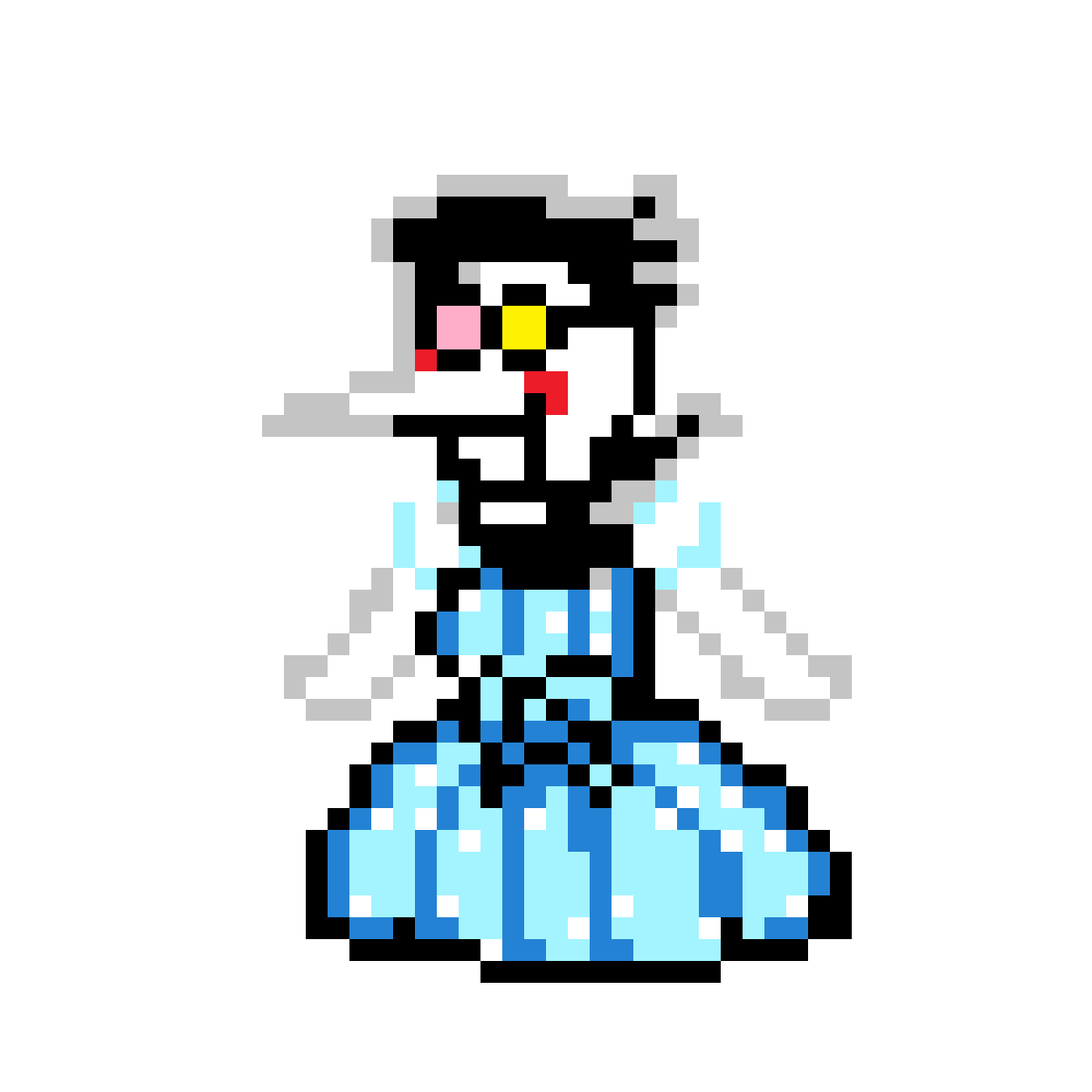 Pixilart - Spamton Dress walk by ManOfPipis1997