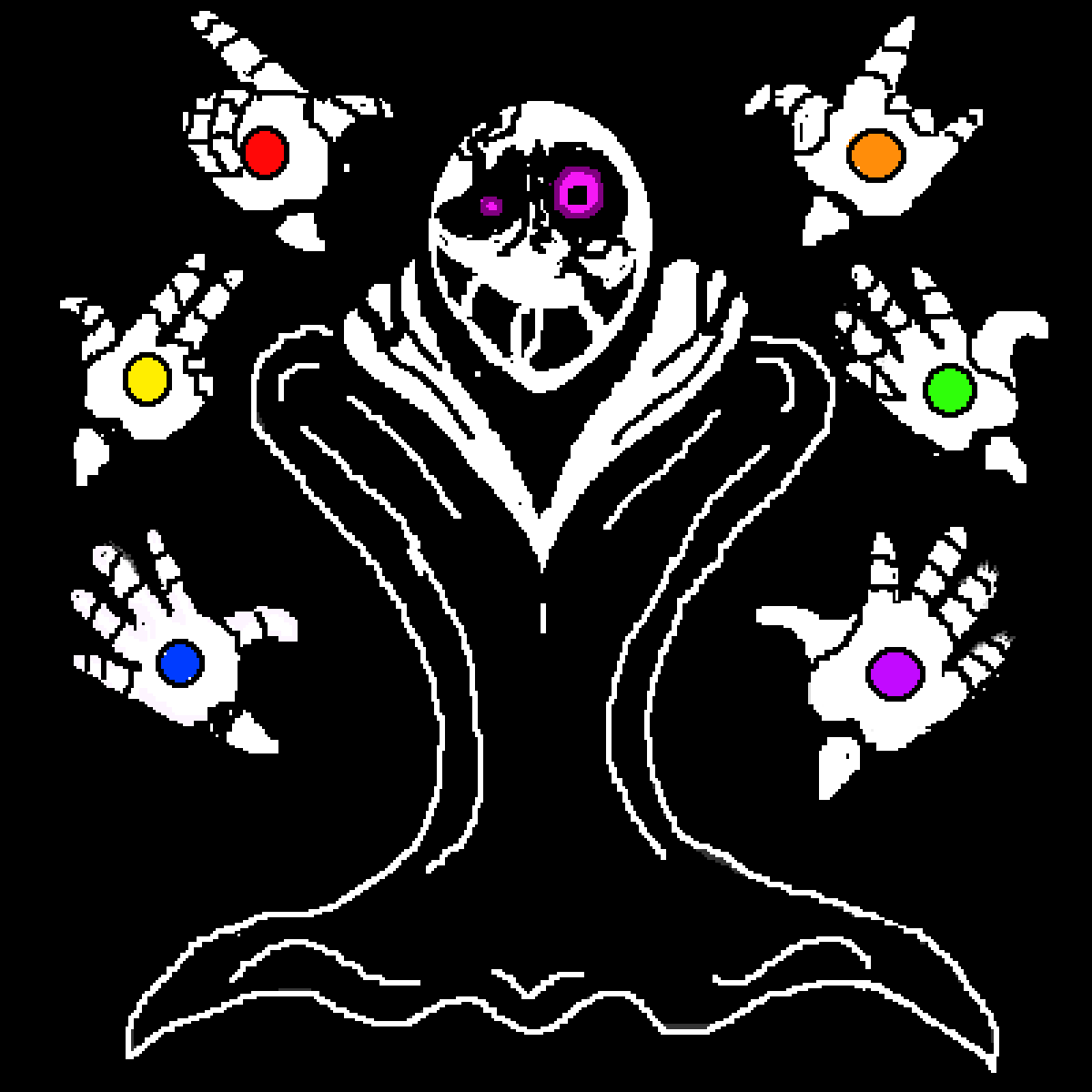 Pixilart - Drawing for @WD-Gaster1 by LeVirusGod12372