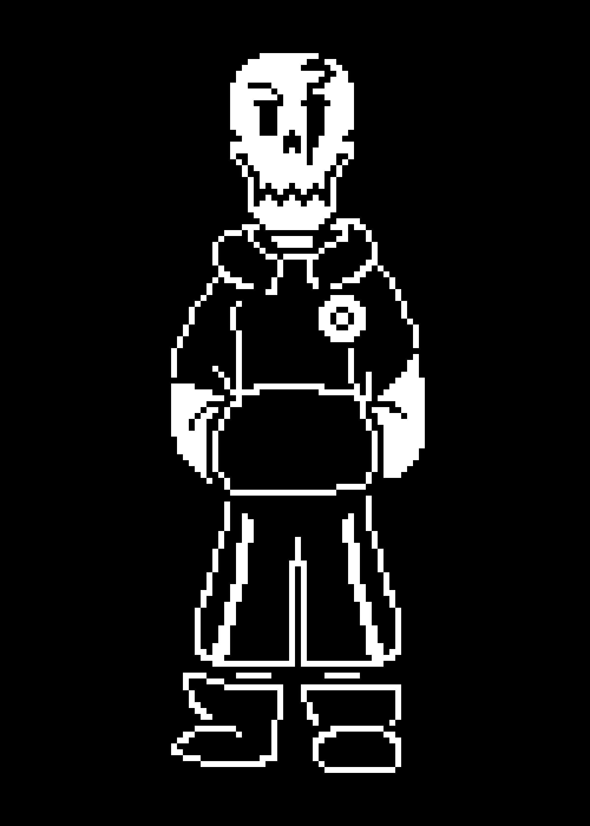Pixilart - UnderZero Papyrus New sprite by kasacbric