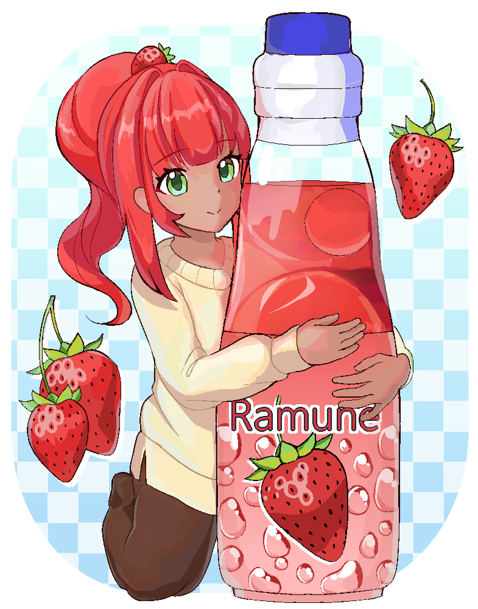Pixilart - RAMUNE GIRL by Fennekandi