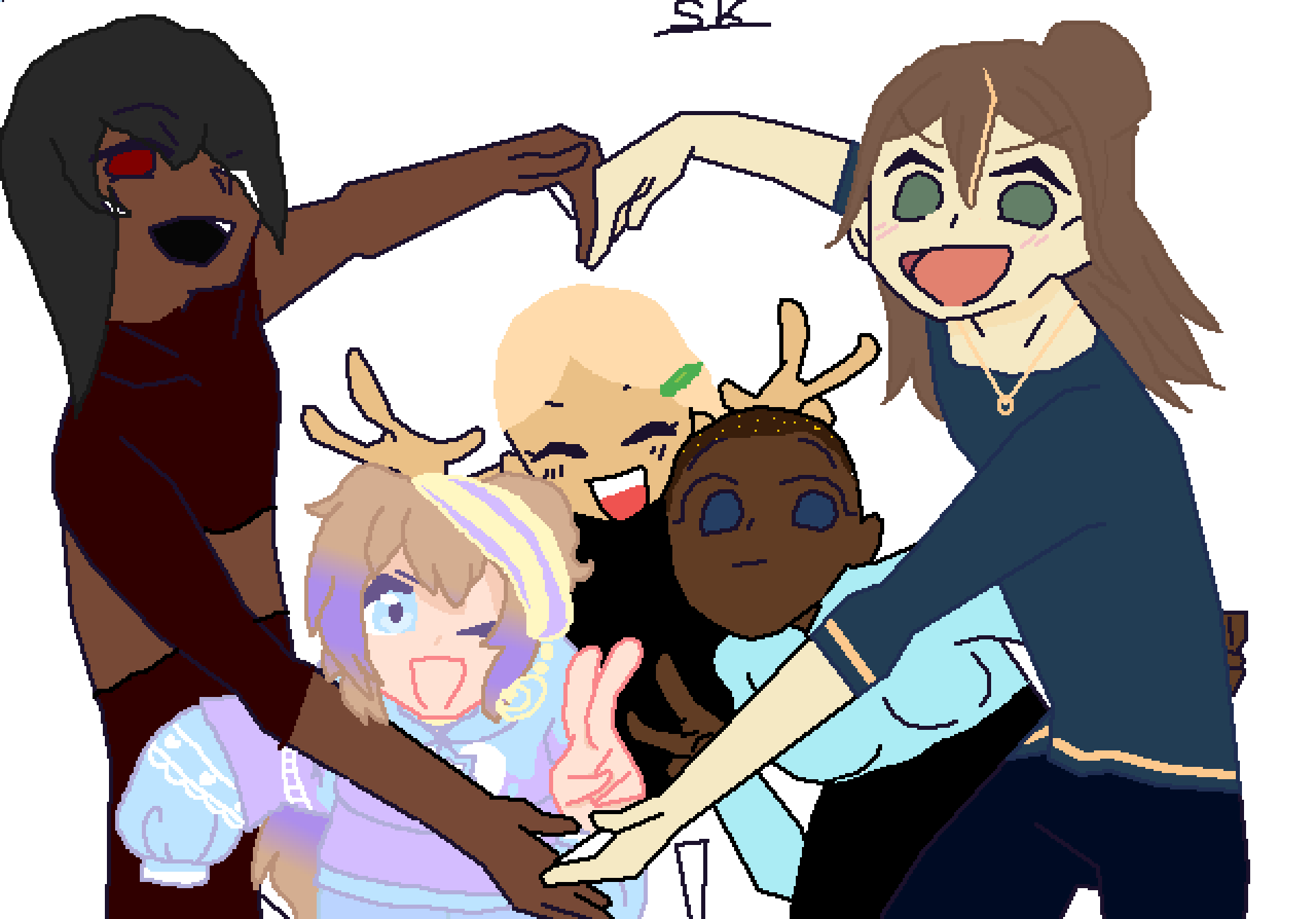 Pixilart - COLLAB BASE by Love-and-Hope