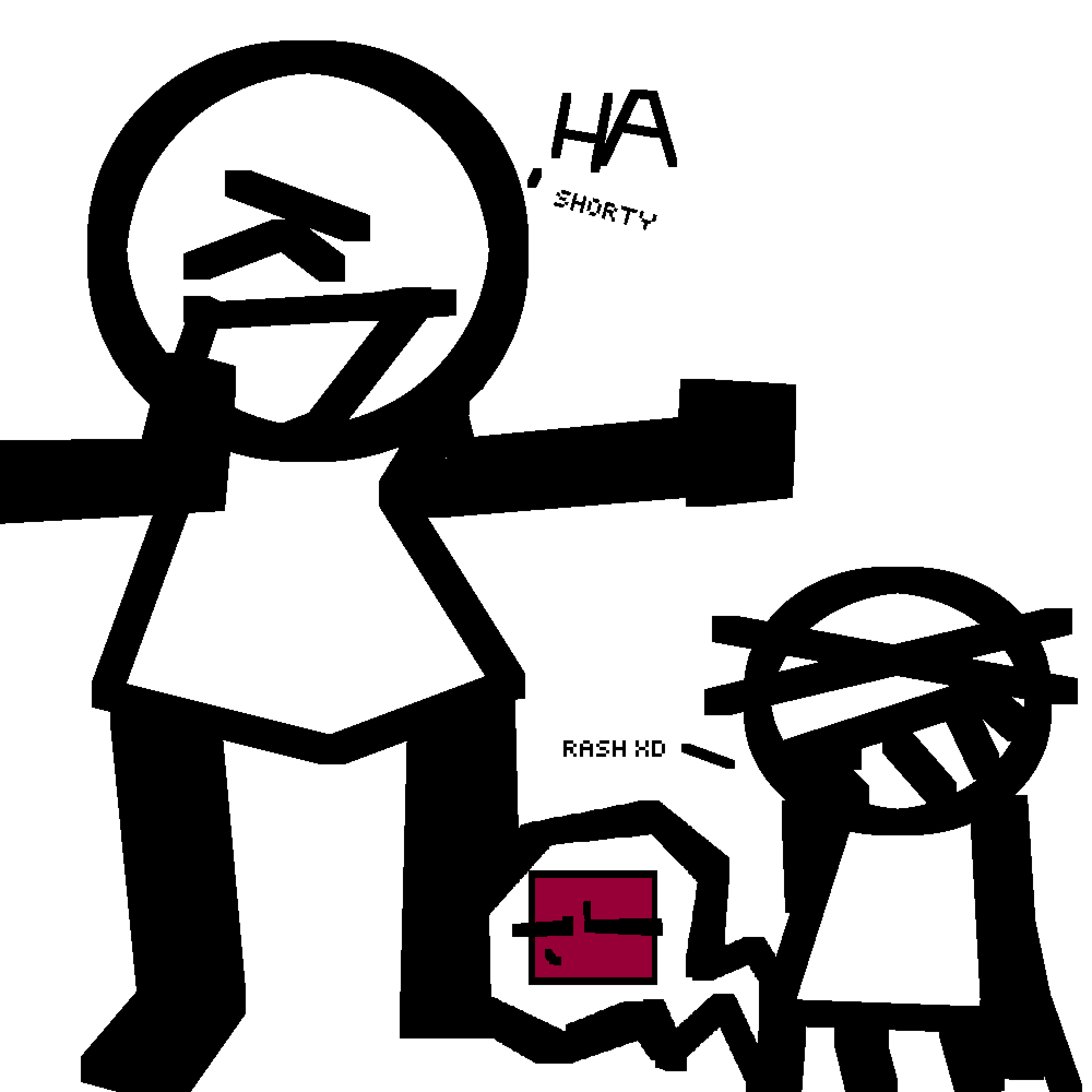 Pixilart - shorty by marron-guy