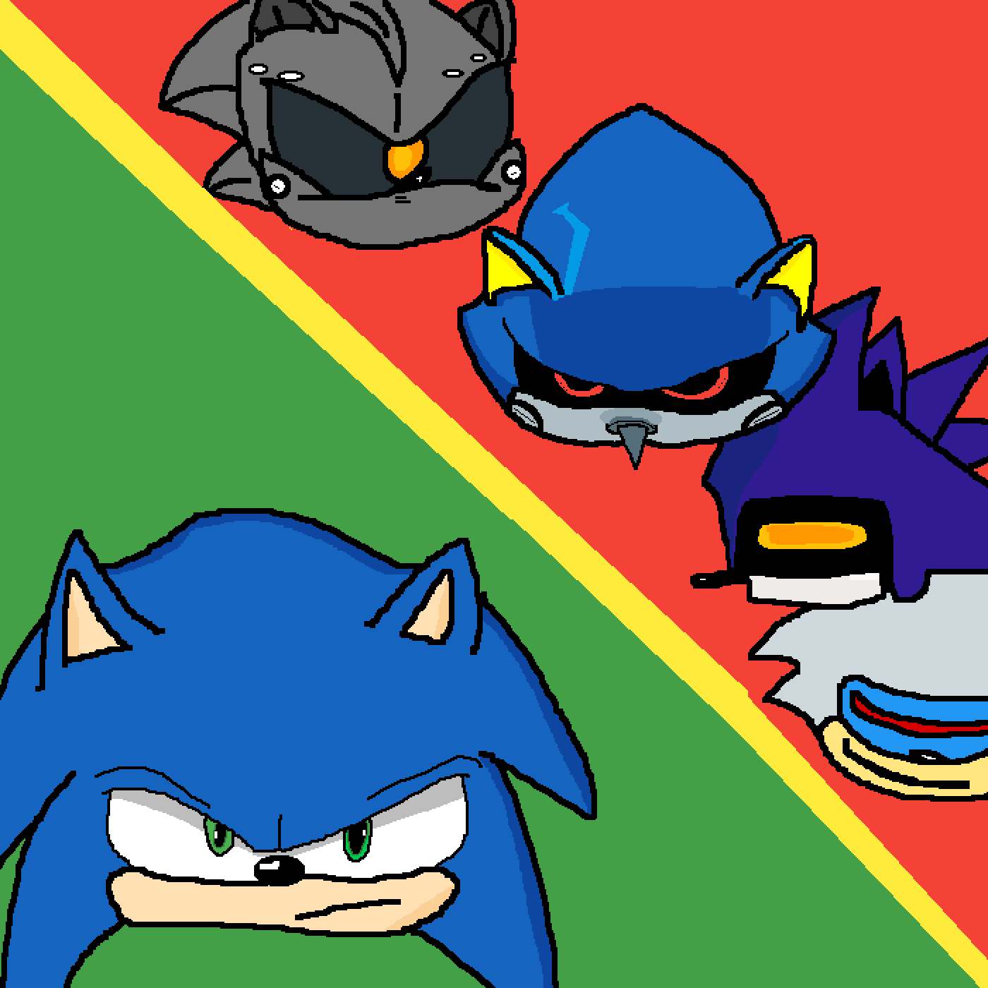Pixilart - Sonic and His "Copycats" by ItsTheMan