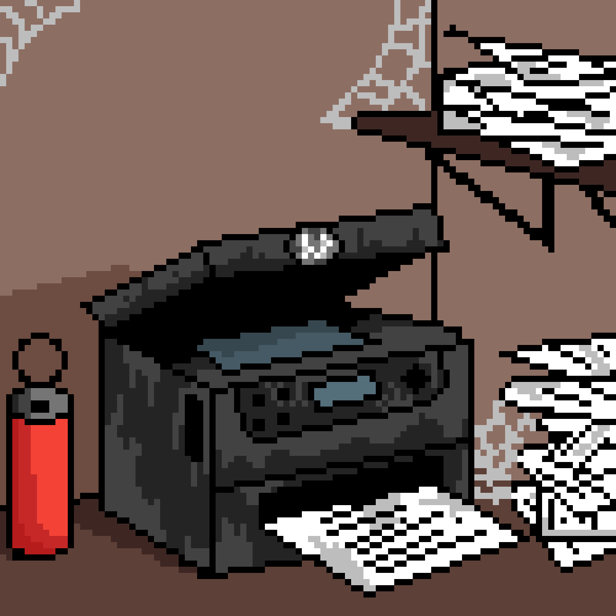 Pixilart - Old Printer by Kade-lin