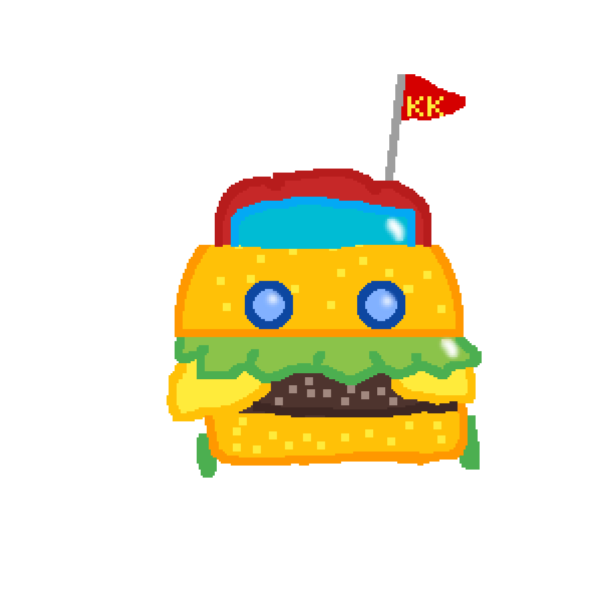 Pixilart - The Patty Wagon by SlurpFishy777