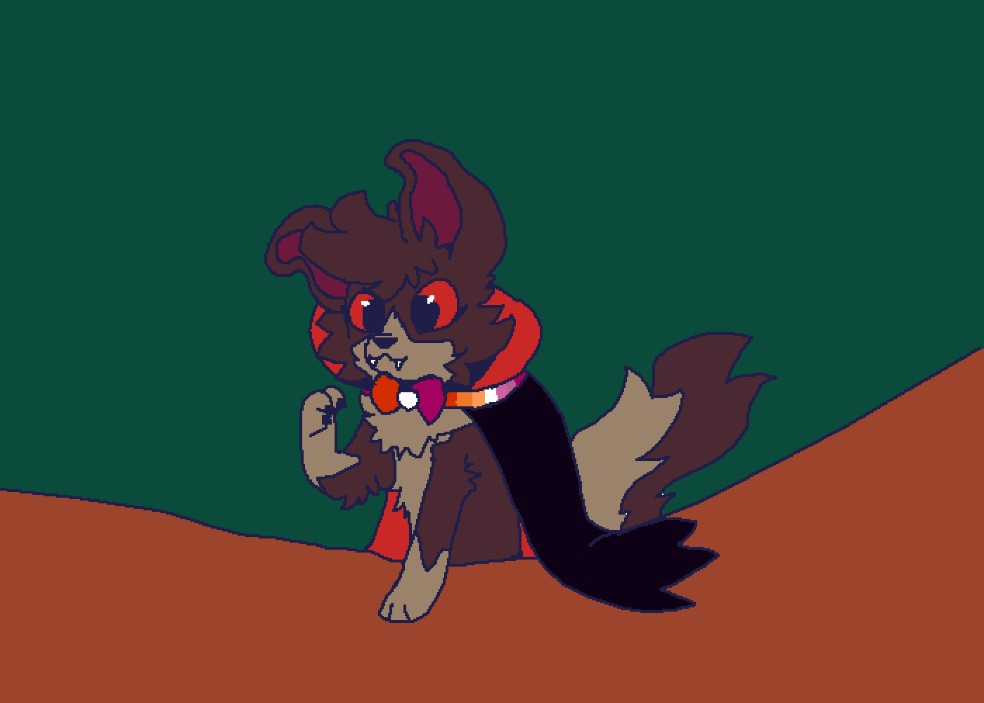 Pixilart - LESBAIN VAMPIRE FURRY by DaPurpleDog