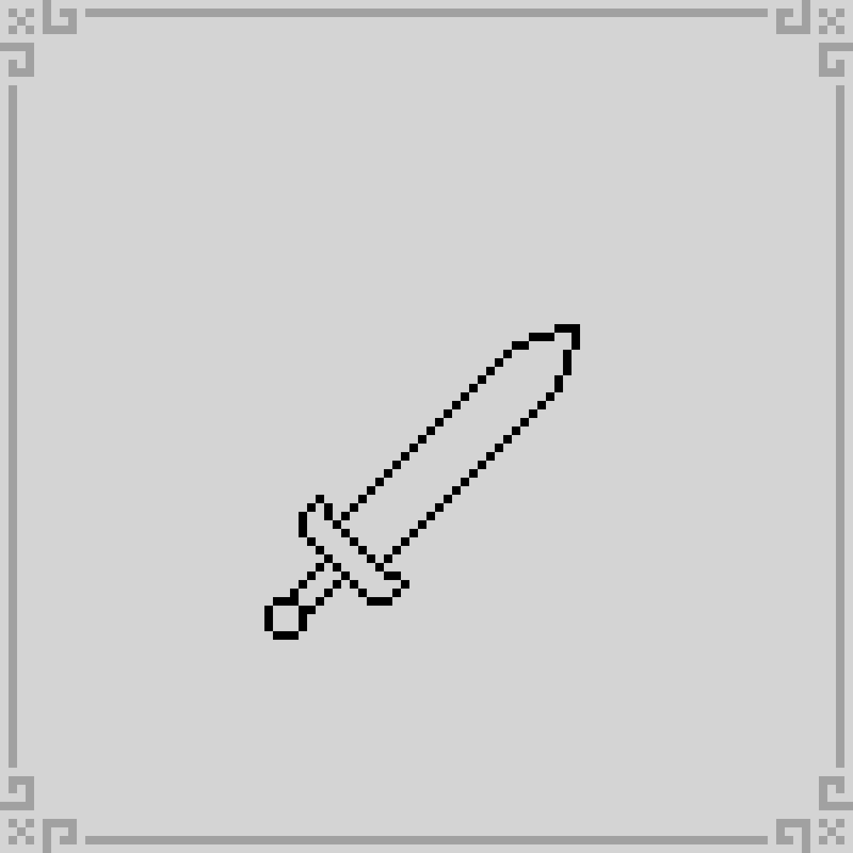 Pixilart - Sword Base by Winter085