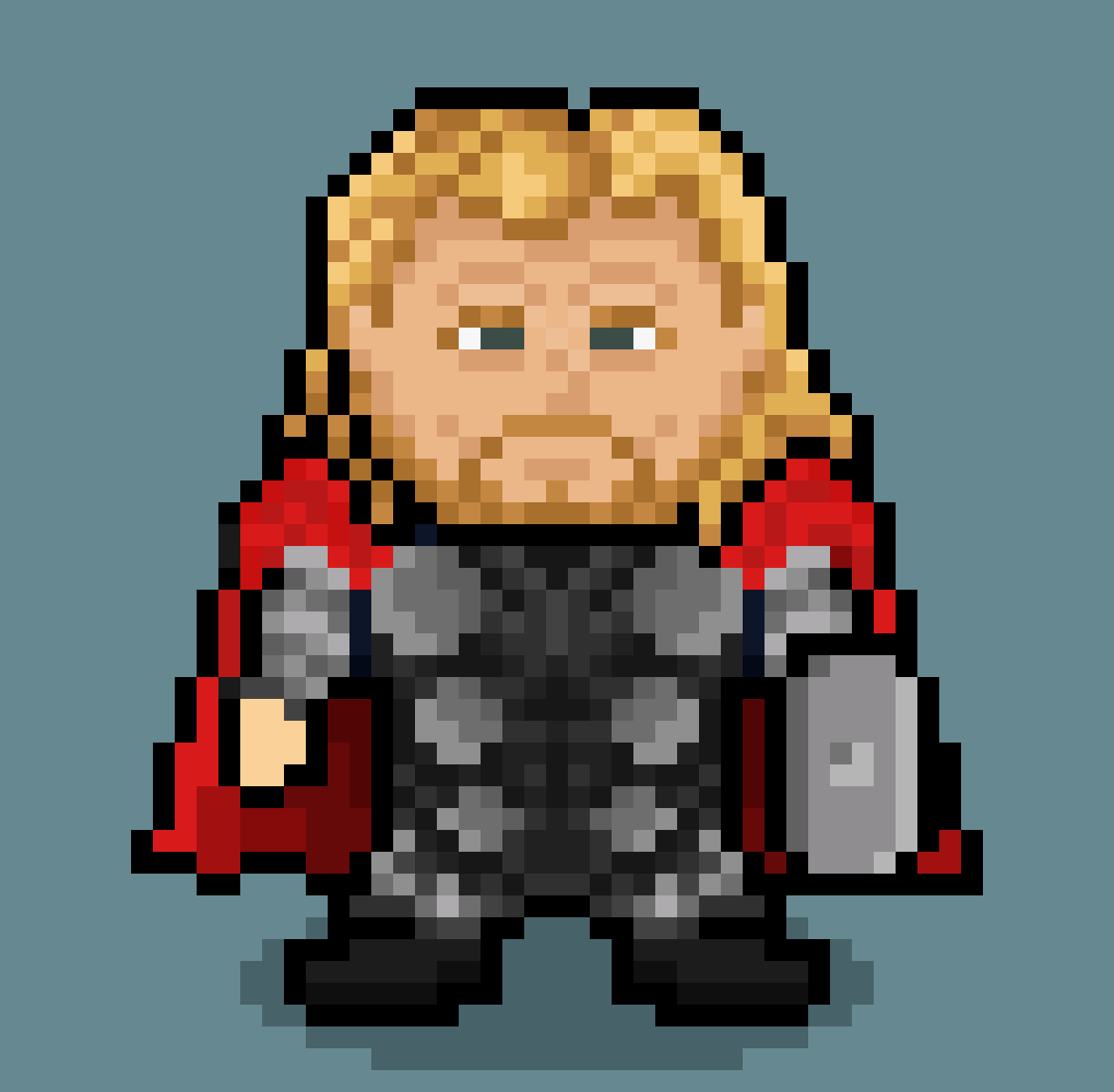 Pixilart - Thor by garrett5
