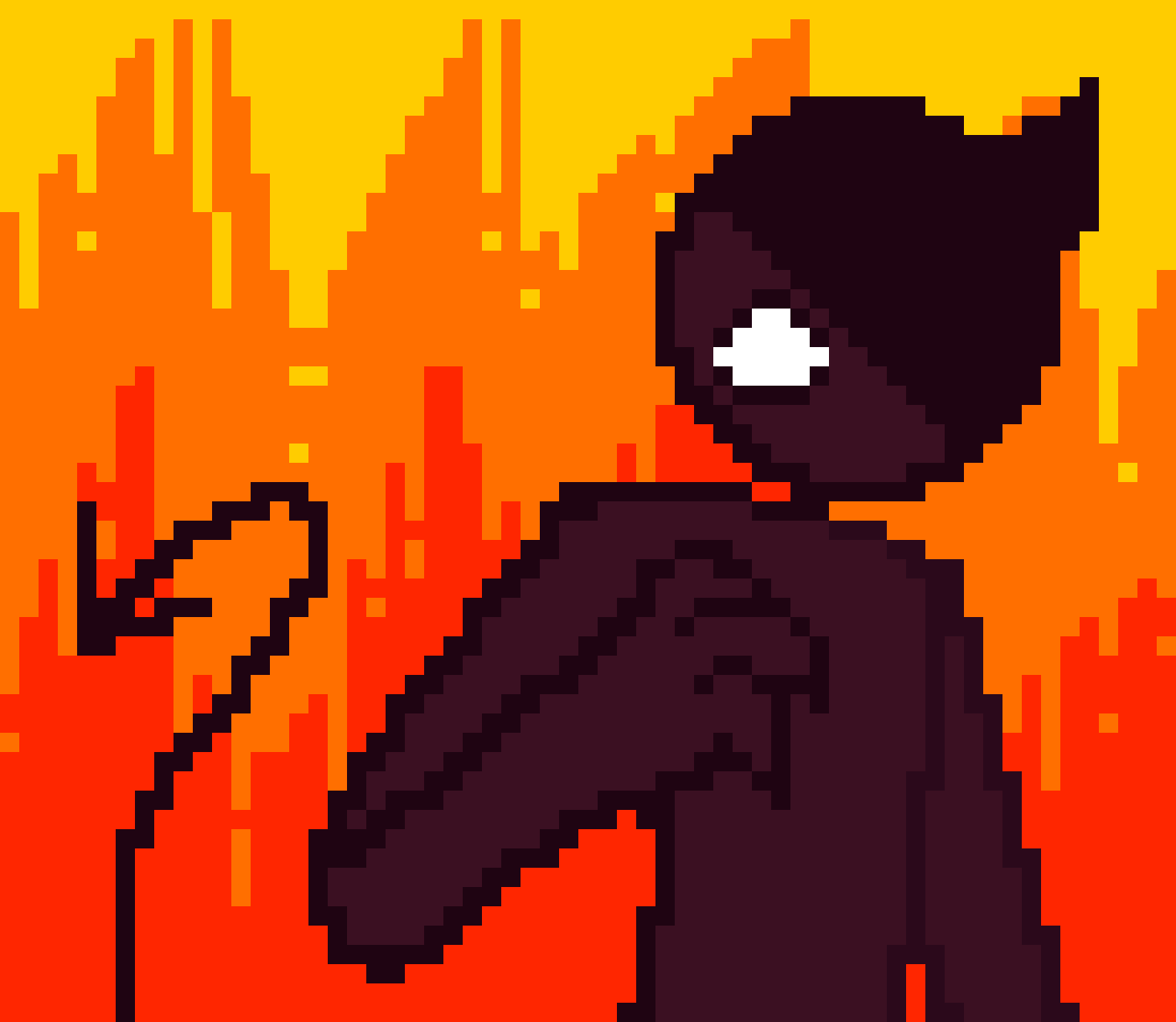 Pixilart - demon drawing by Glitch-dev