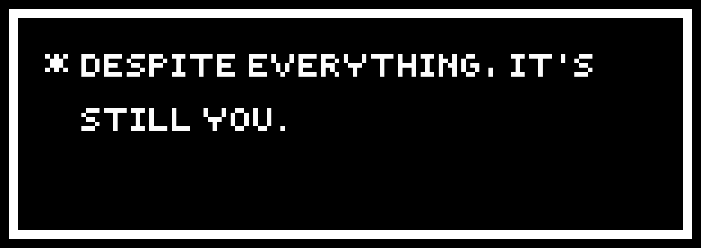 Pixilart - My favorite Undertale quote by OrangeDust67
