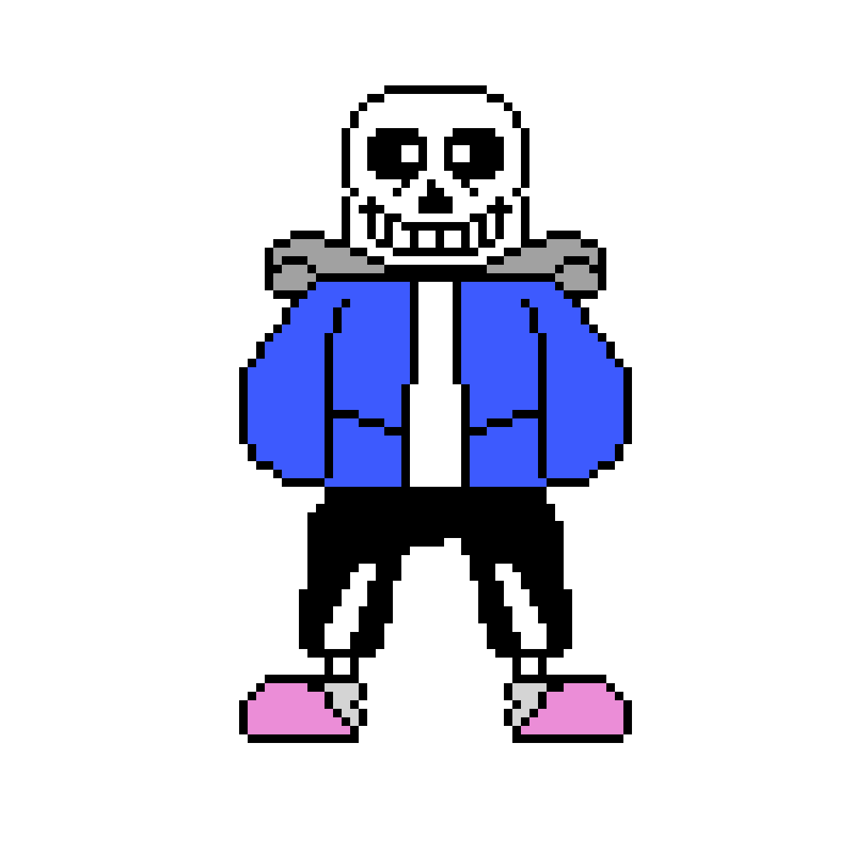Pixilart - Sans v1 by Chainvoid