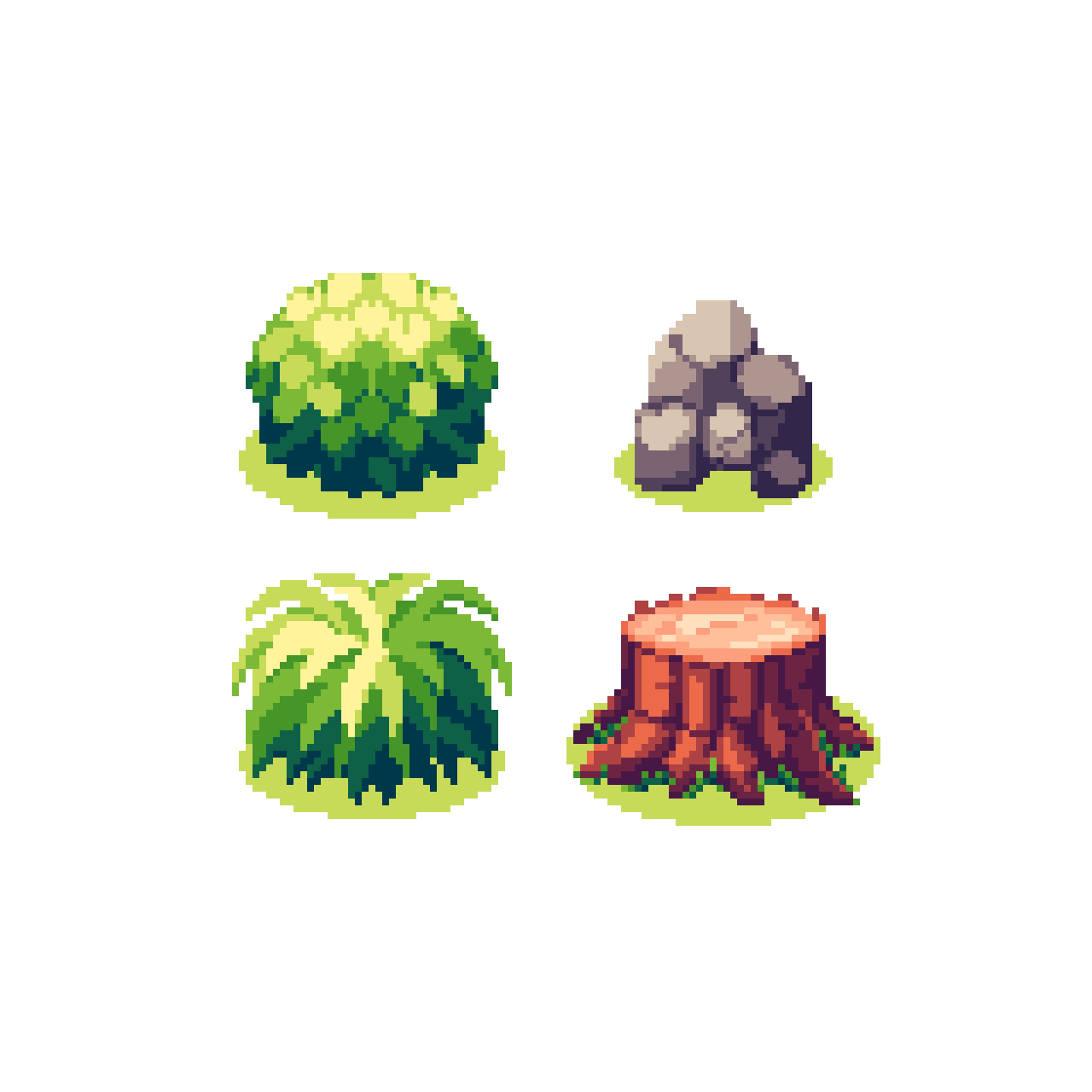 Pixilart - Nature sprite 1 by Pixel-Olive