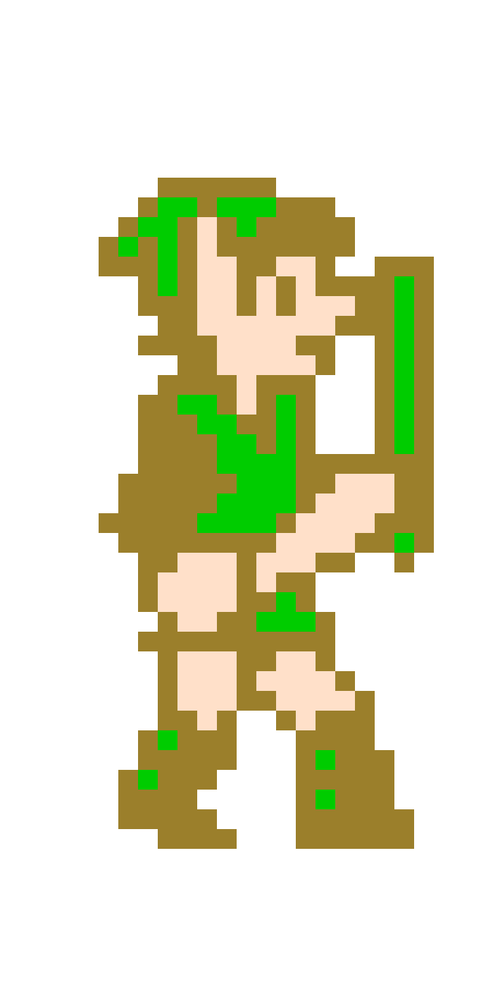 Pixilart - Zelda II Sprite by FroyoDude