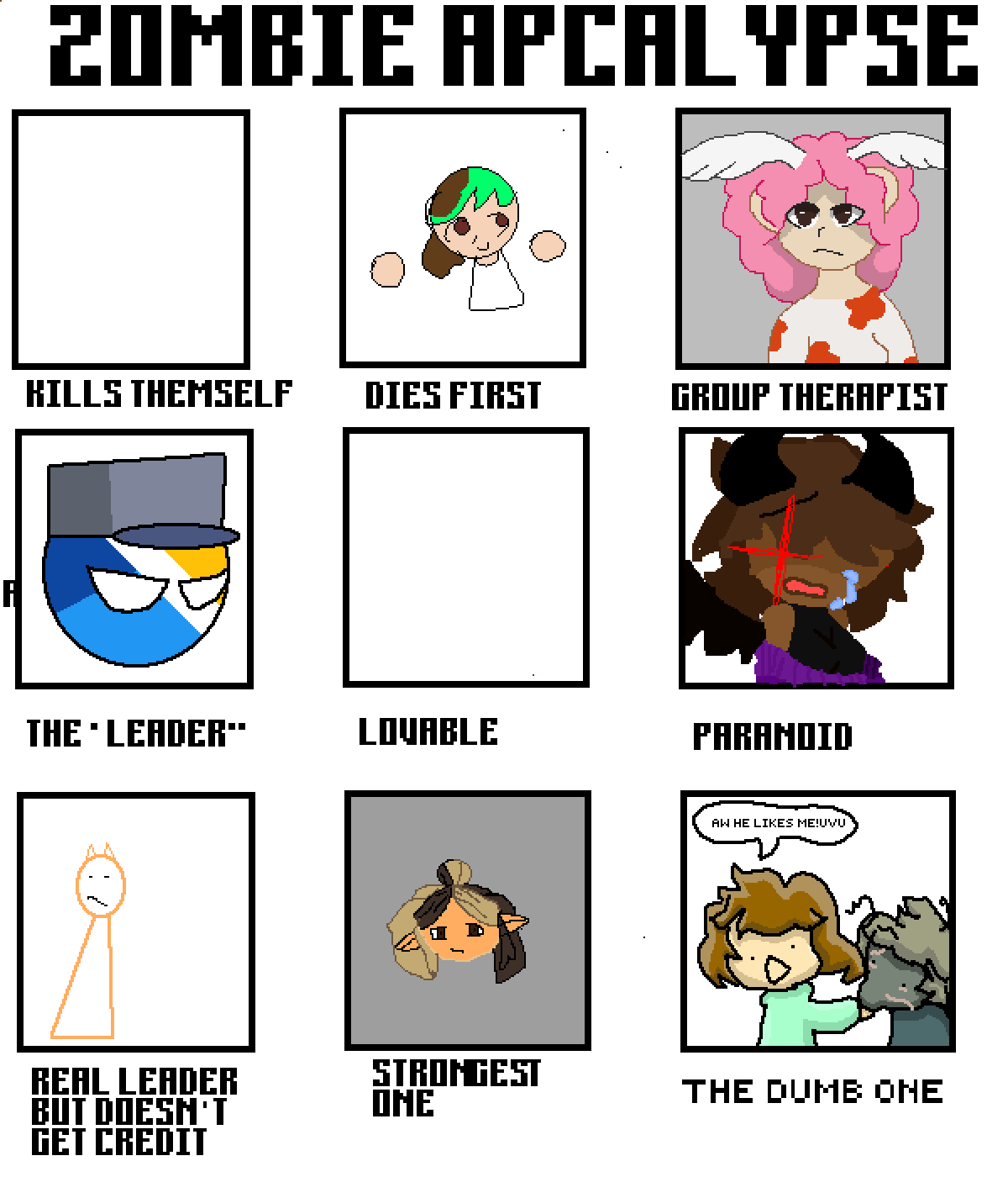 Editing Zombie Apocalypse Collab! - Free online pixel art drawing tool ...