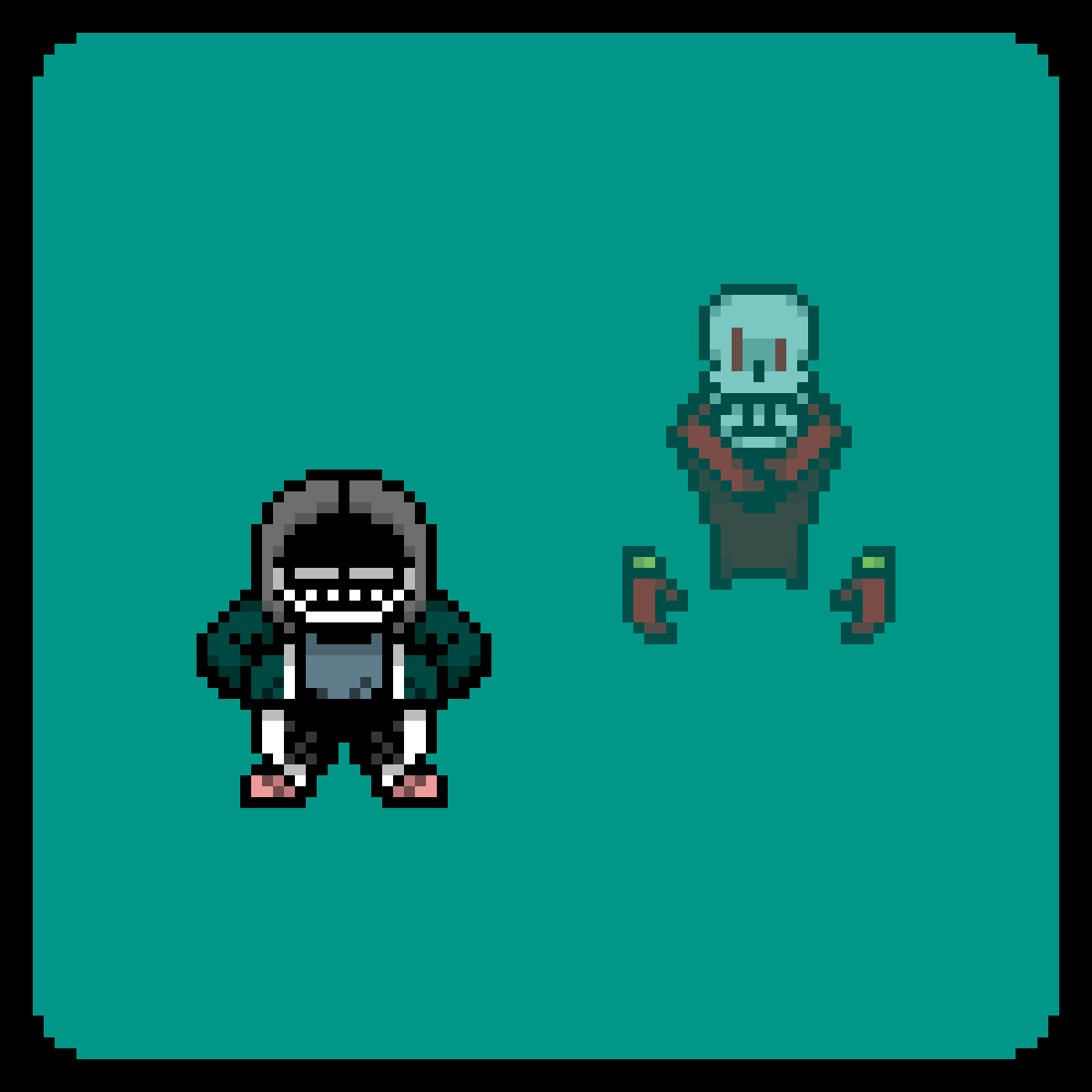 Pixilart - Dusttale OW Sprites by RandomComputer