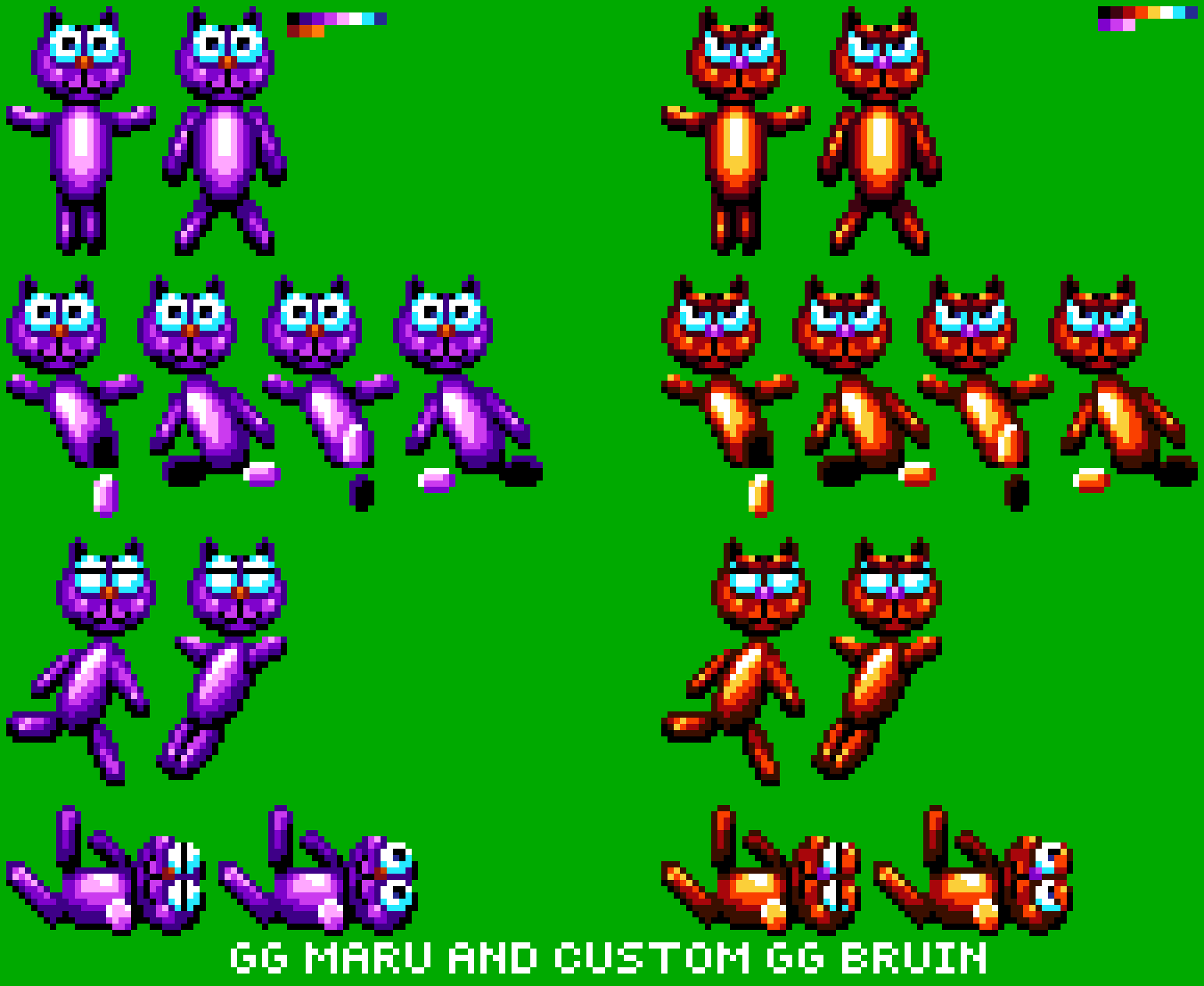 Pixilart - Maruyama GG sprites now with Bruin GG sprites (update) by ...