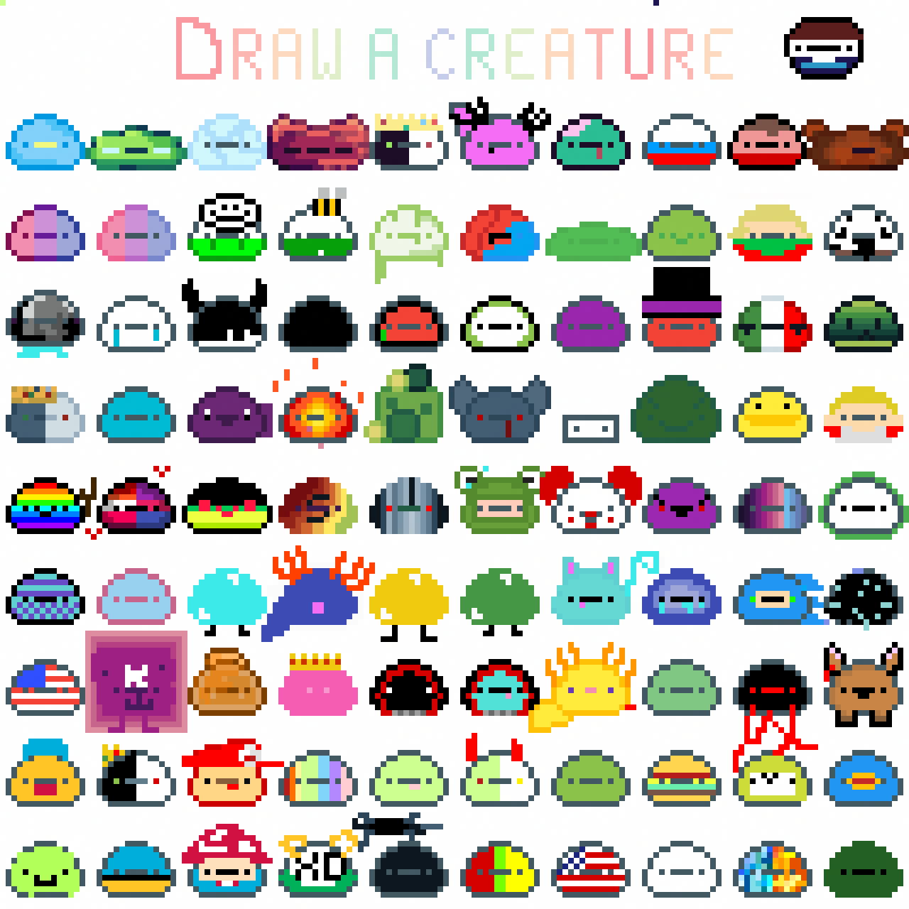 Pixilart - blob thing by LordRaptorShark