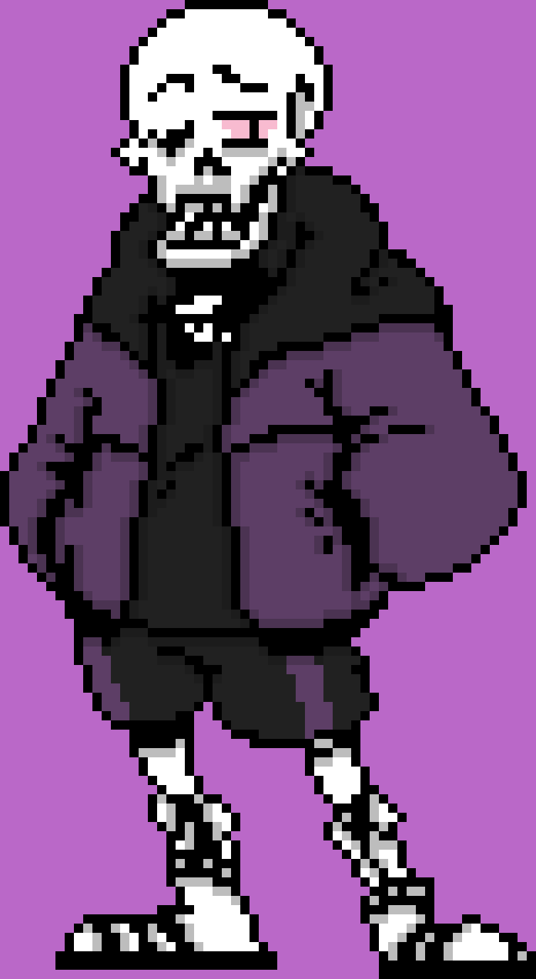 Pixilart - SwapFell Violet by Mark10