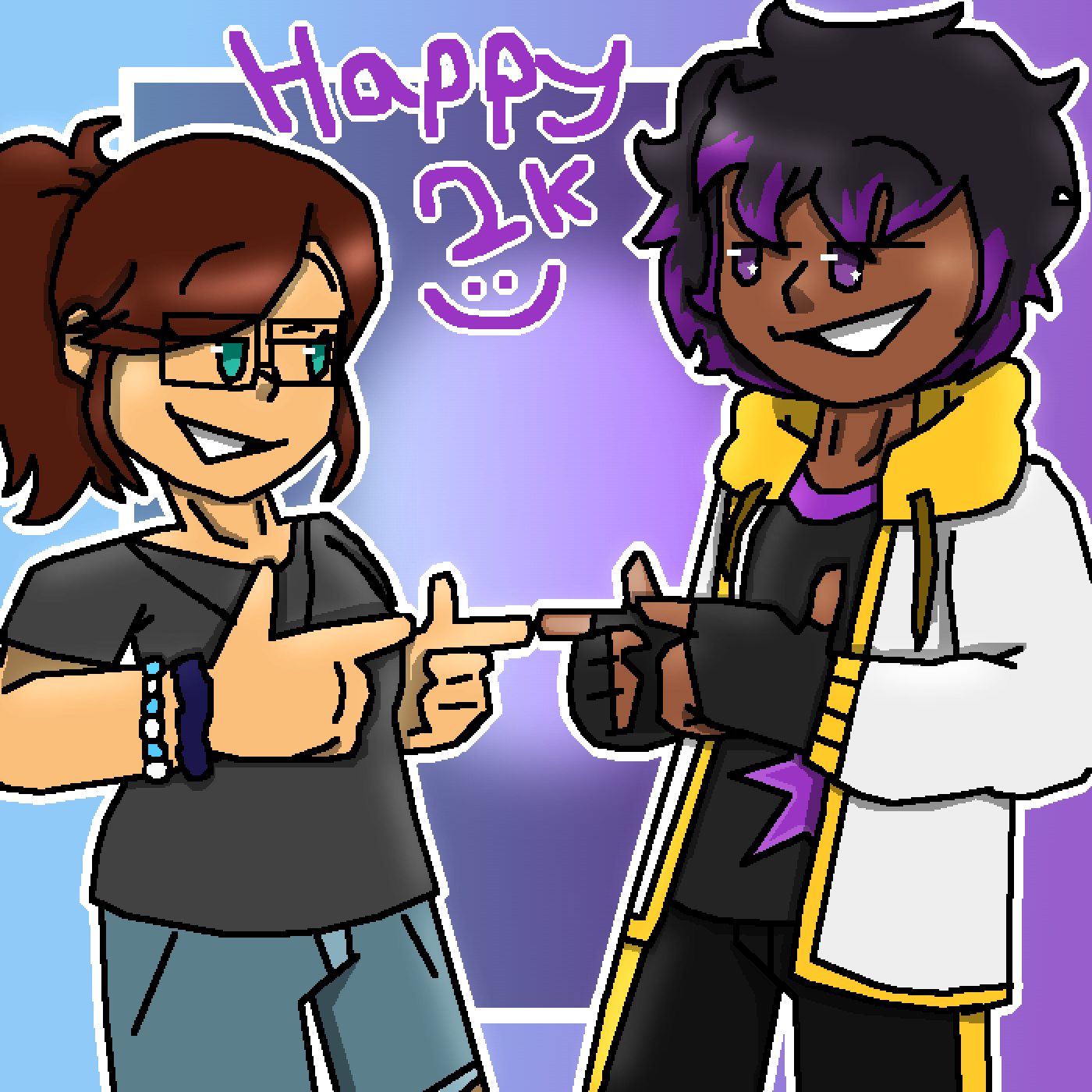 my friends uwu by SugarArtz18 - Pixilart