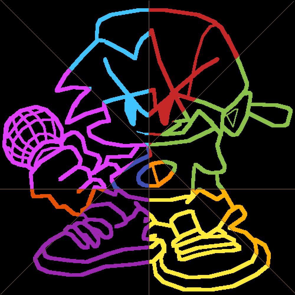 Pixilart - Friday night Funkin' Neon Bf Collab by EclipseDrawz