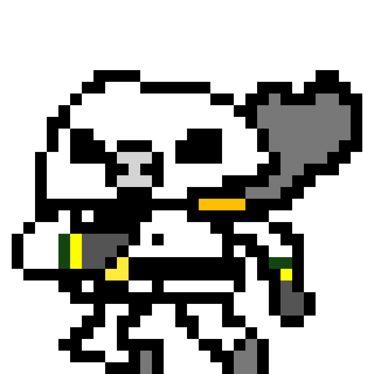 Pixilart - Pig mask colonel by Toast927