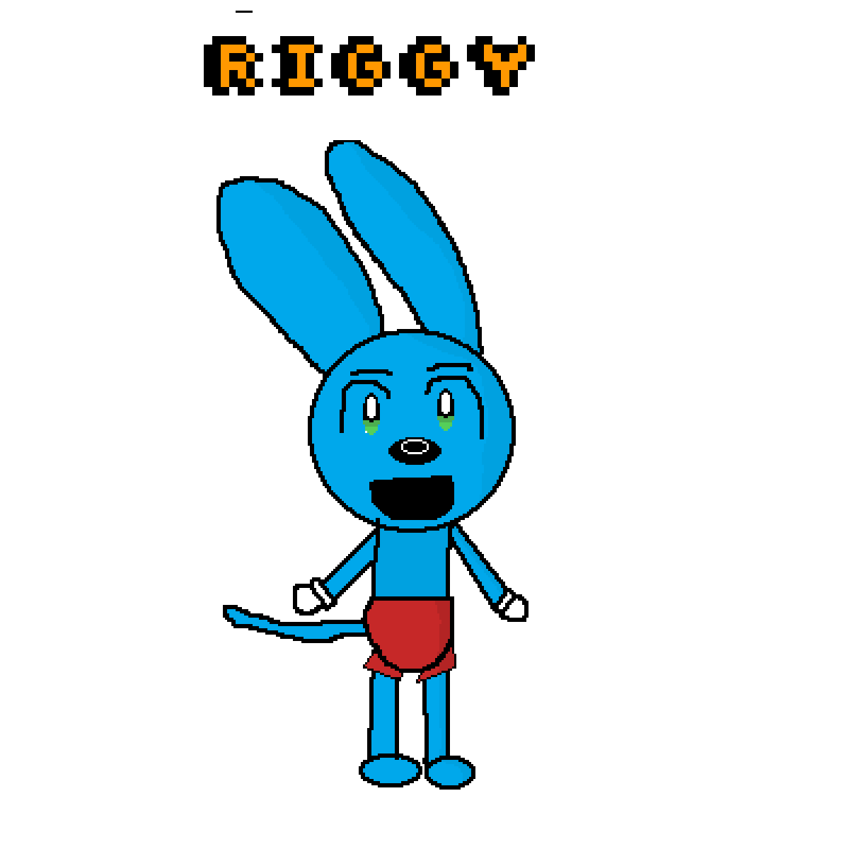 Pixilart - Riggy! by Manon12