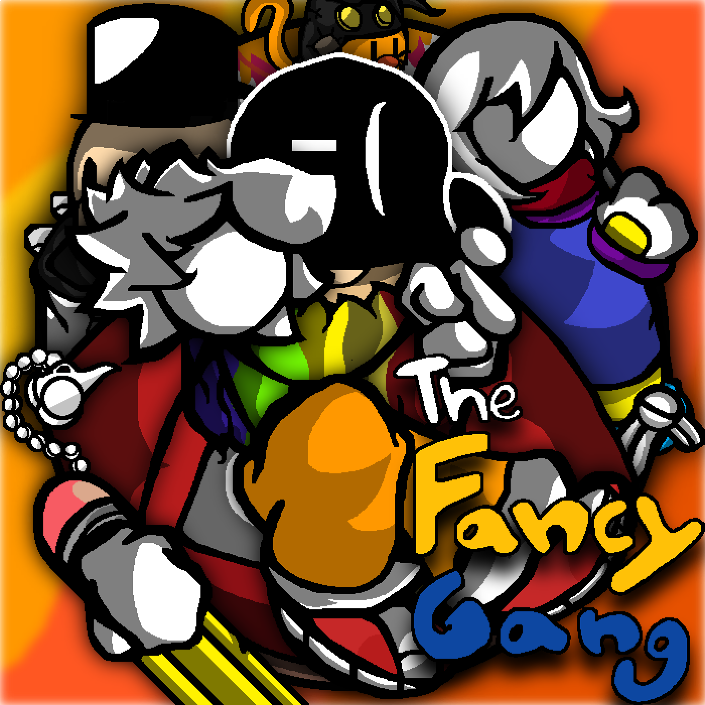 Pixilart - The Fancy Gang by Cheese-guy22