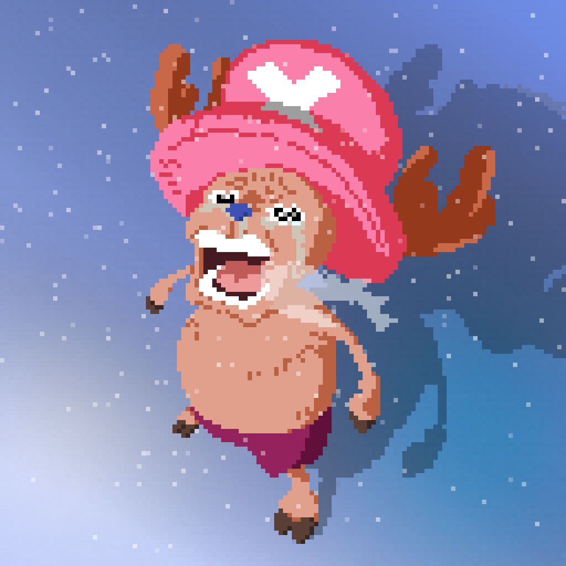 Pixilart - chopper meme by Bruhmomentgamer