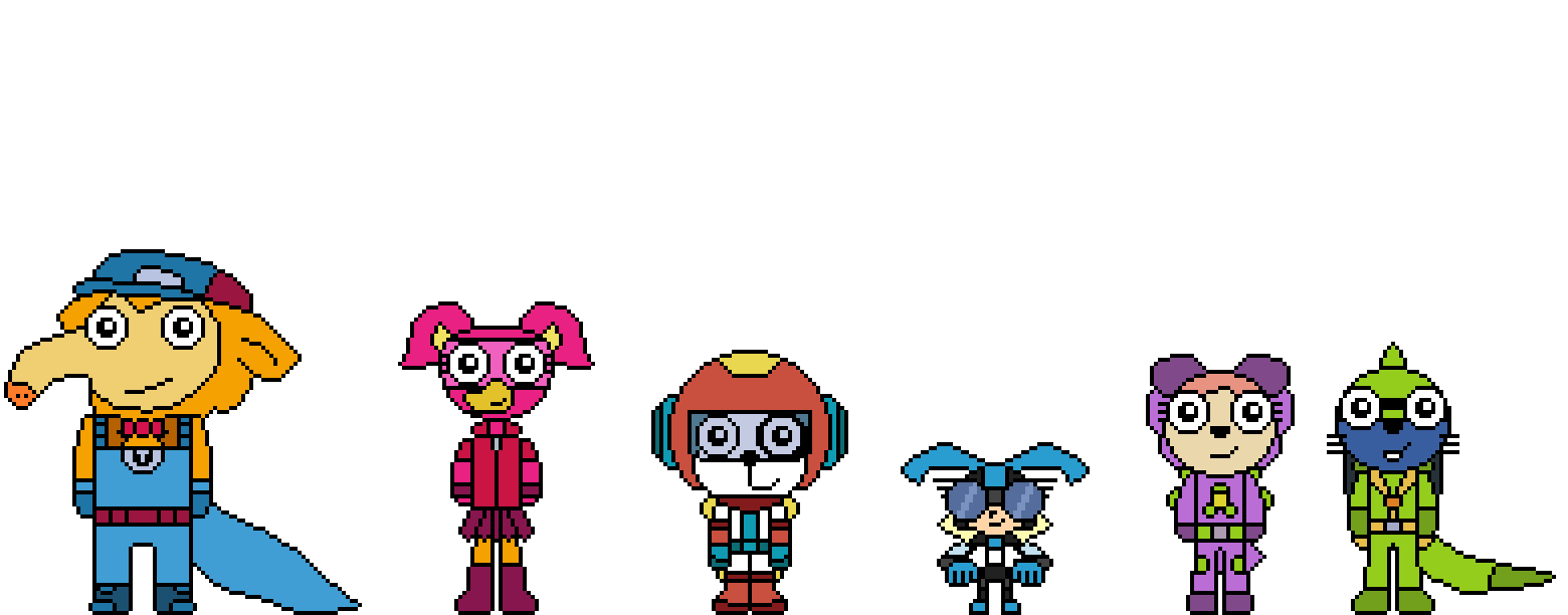 Pixilart - Team Doki by Tanyakhis
