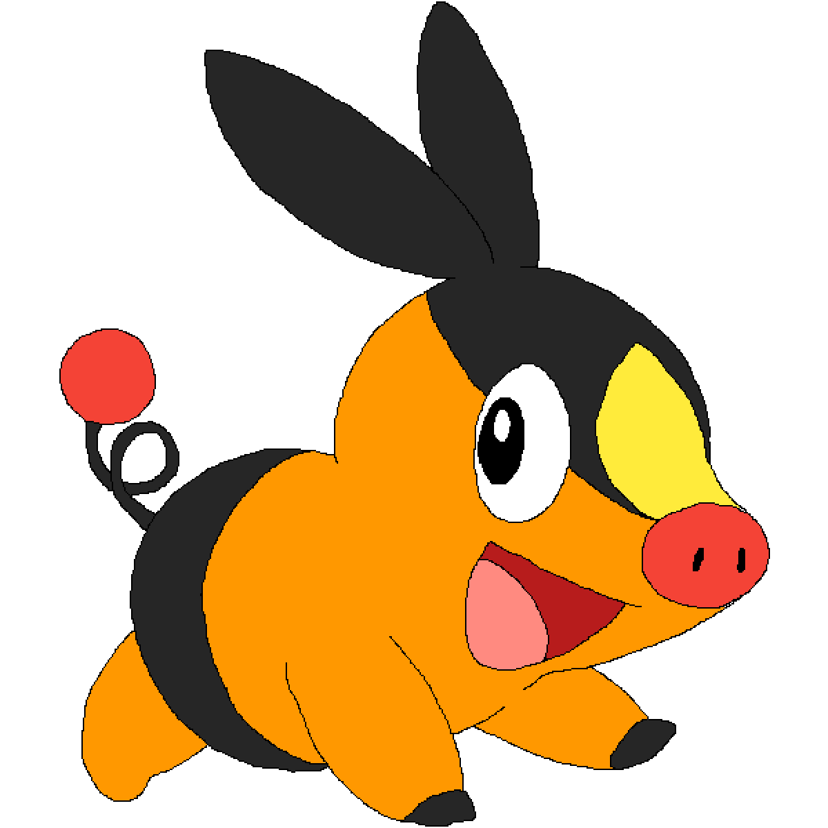 Pixilart - Tepig by ShinyLugia98