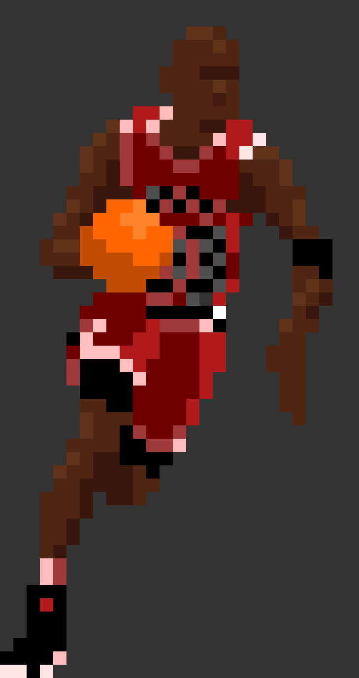 Pixilart - Michael Jordan v2 by Jikaa