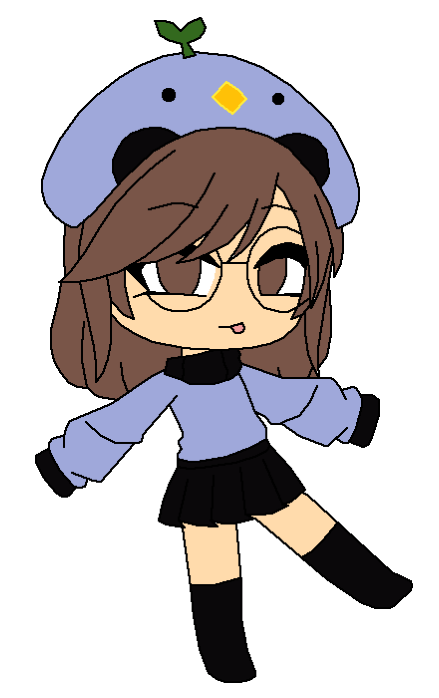 Pixilart - cUtE SoFtY GaChA bAsE by 26angar04