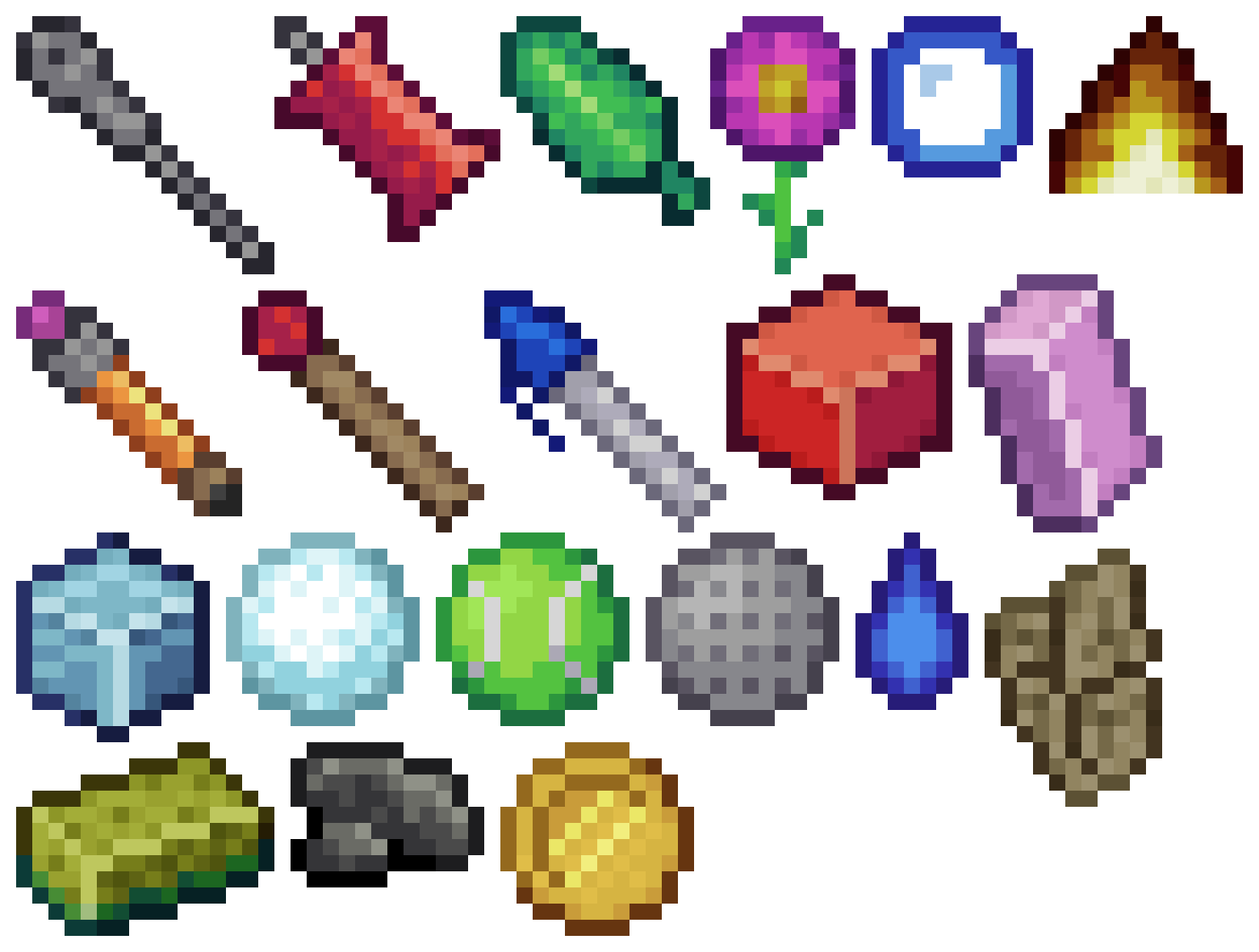 Pixilart - Bfdi Characters by SourStew47