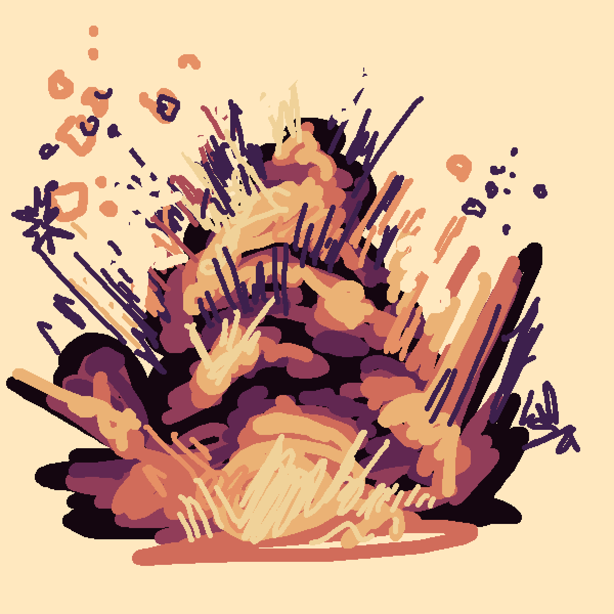 Pixilart - boommm by CatInABaggie